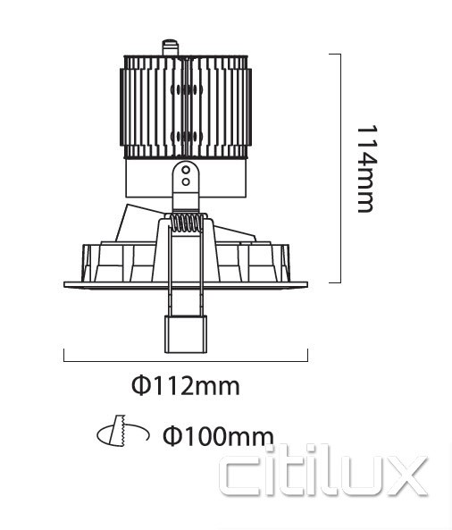 Daltnix 9W Wall Washer Light