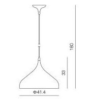 Replica Benjamin Hubert Spinning Light Pendant Lamp - Large - Pendant ...